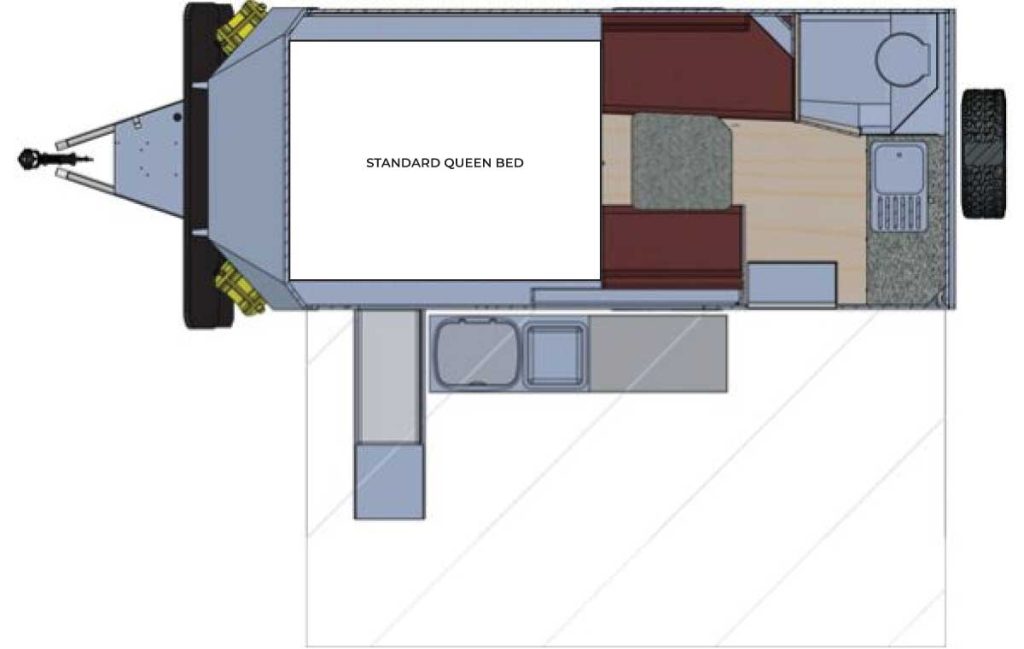 AOR Quantum 14' - Australian Off Road Hybrid Camper